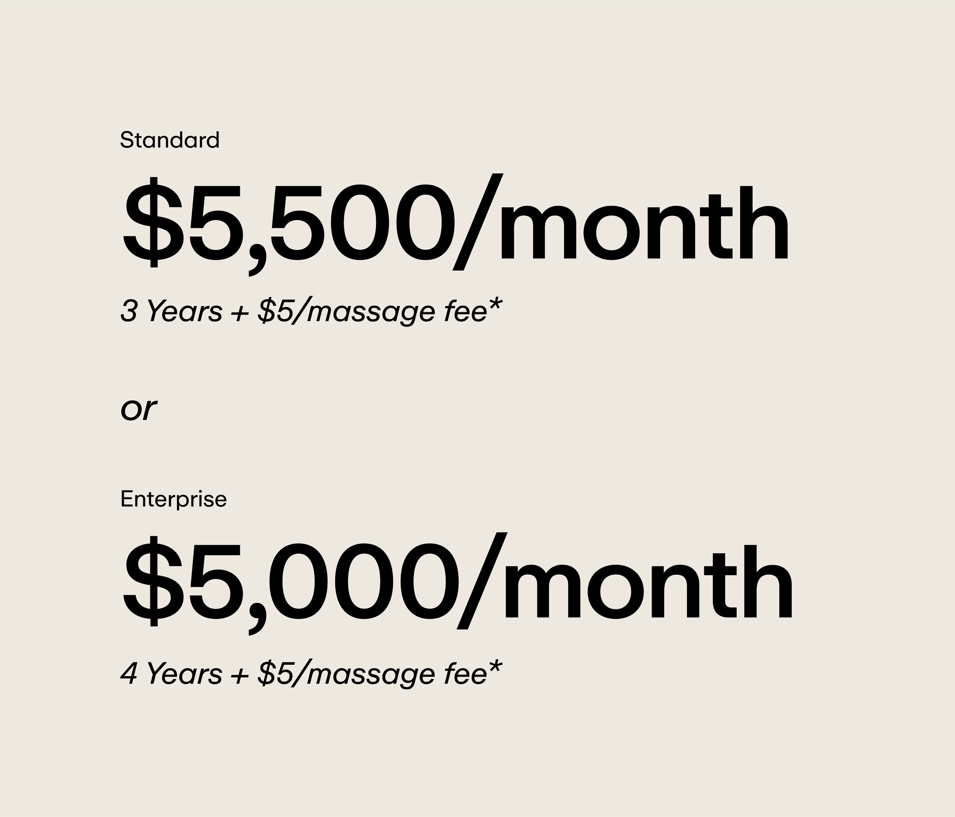 Aescape | Aescape Pricing