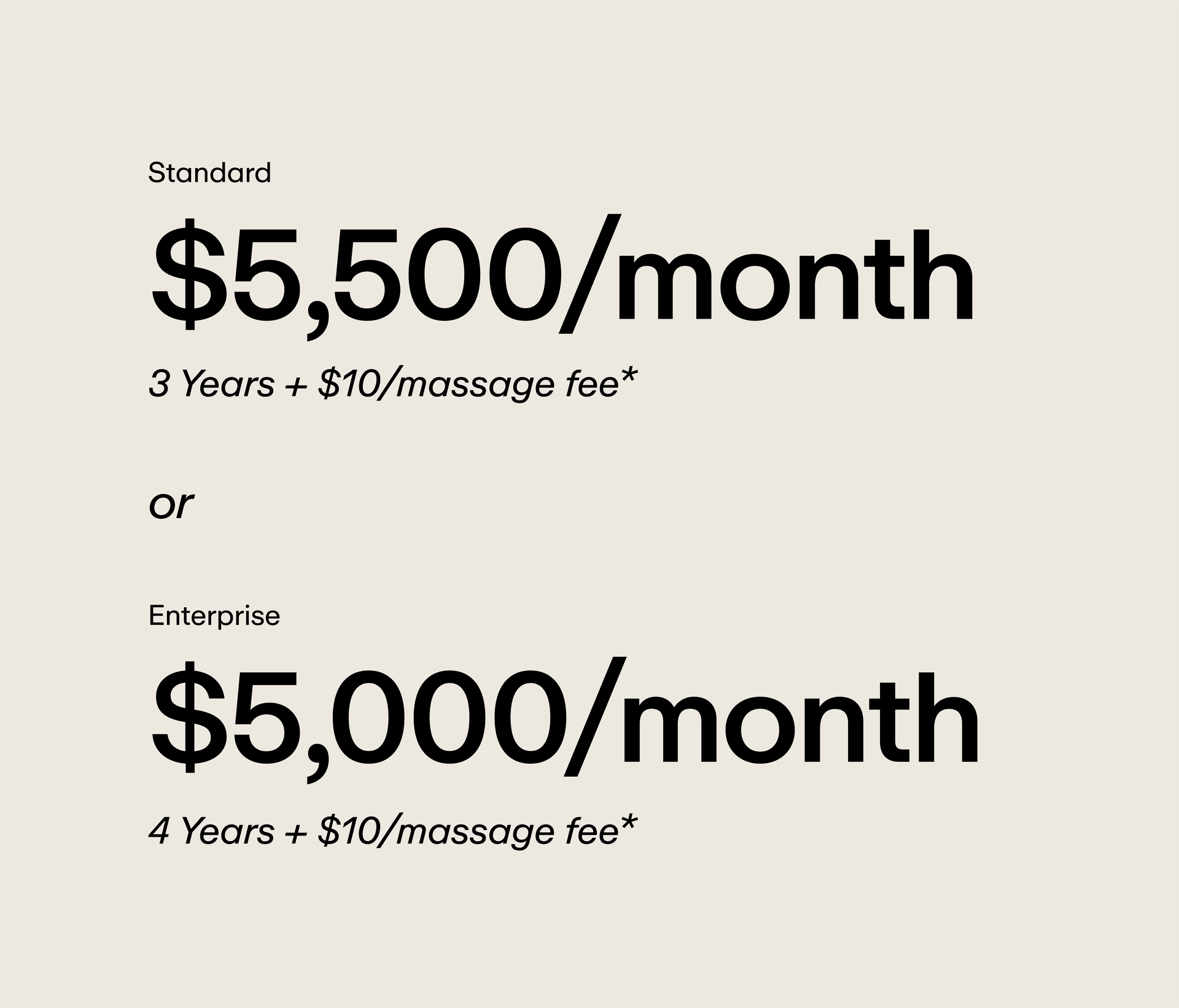 Aescape | Aescape Pricing